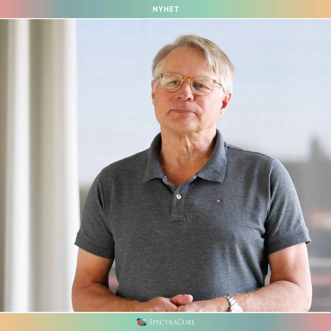 Intervju med Göran Ahlgren, SpectraCures medicinska rådgivare | SpectraCure